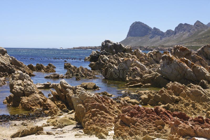 Rocky Sea Landscape stock image. Image of indian, mountain - 6073803