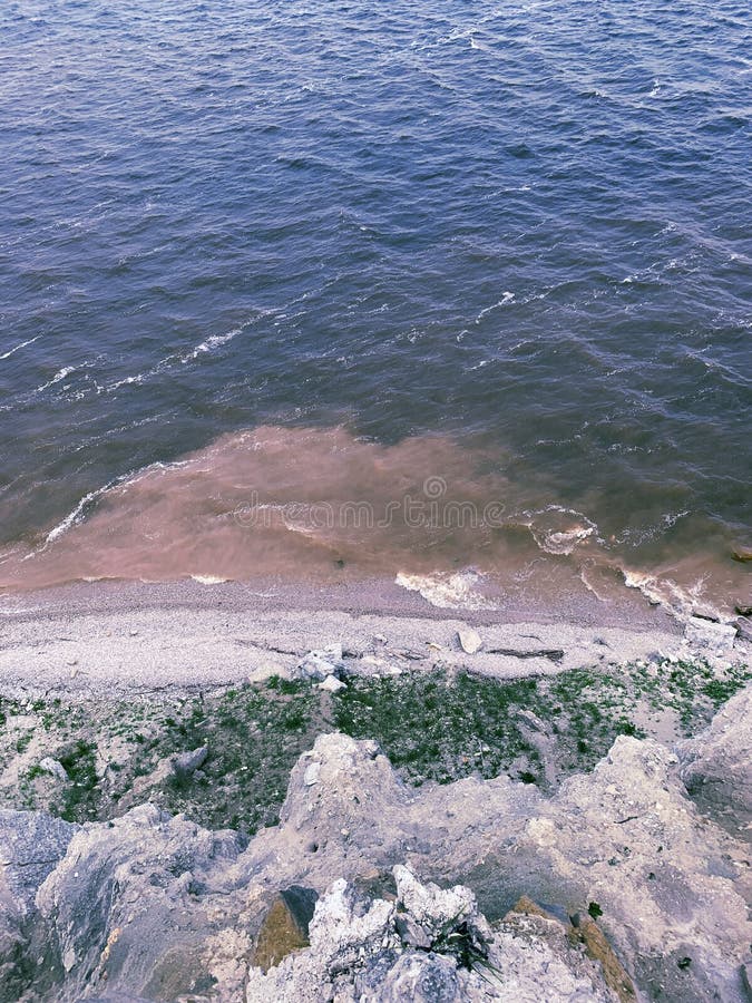Rocky sea shore stock photo. Image of seascape, rocky - 191057352