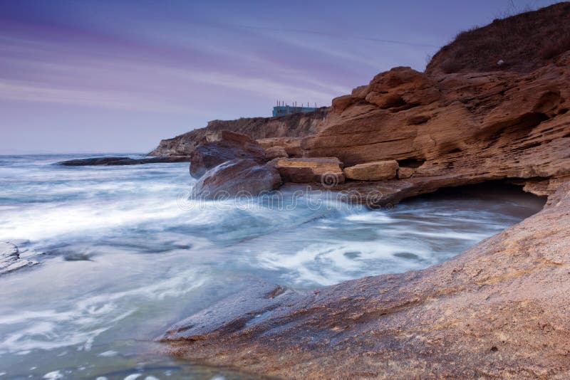 Rocky seashore stock photo. Image of outdoor, simplicity - 29070954