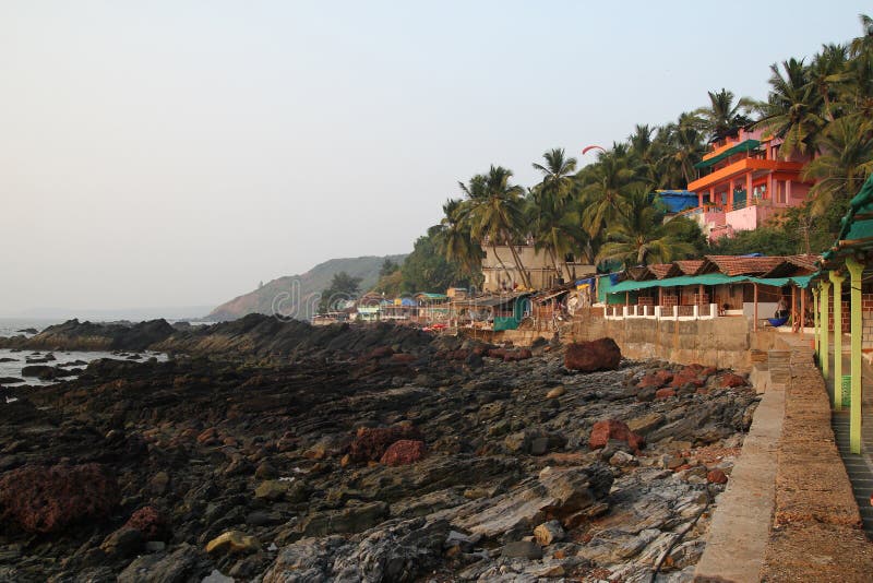 Arambol beach, Goa editorial stock image. Image of summer - 109237609