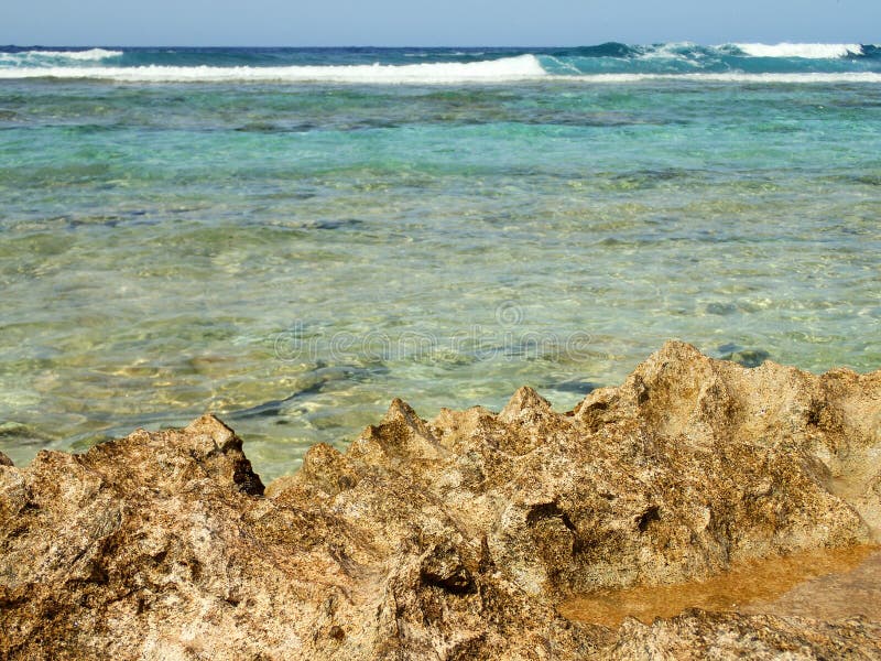 Rocky Shore, Reef and Waves Stock Image - Image of rock, water: 72091309