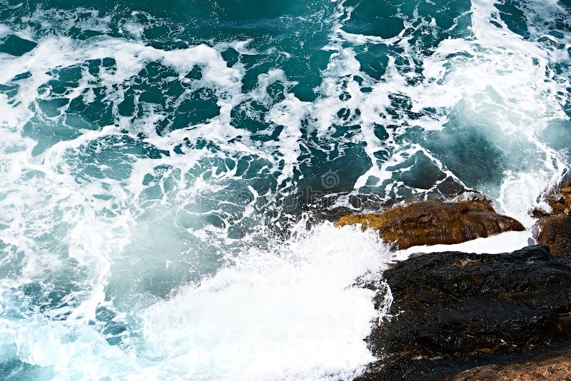 Rocky shore. Tidal bore stock photo. Image of coastline - 238372432