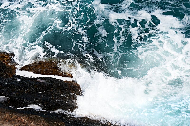 Rocky shore. Tidal bore stock photo. Image of outdoor - 245498484