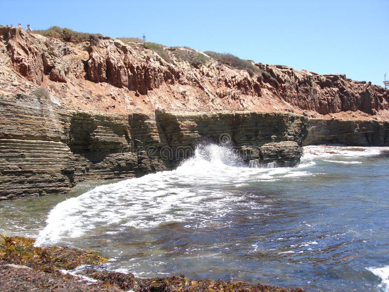 Rocky Shoreline stock photo. Image of sandstone, shoreline - 29333354