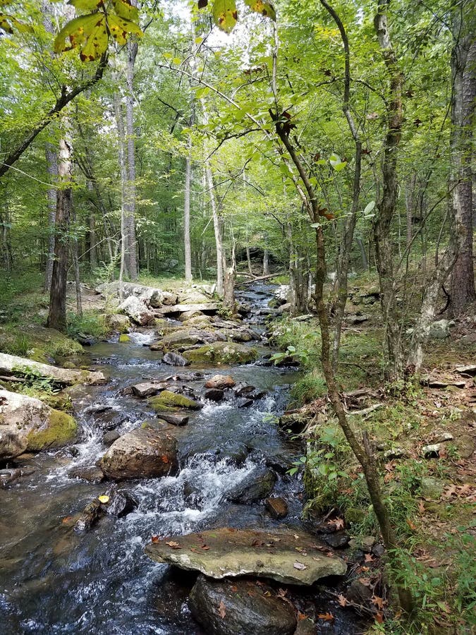 Rocky stream stock image. Image of arkansas, heber, springs - 109259063