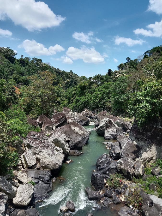 Rocky Water in Forest River Idn Stock Photo - Image of river, rocky ...