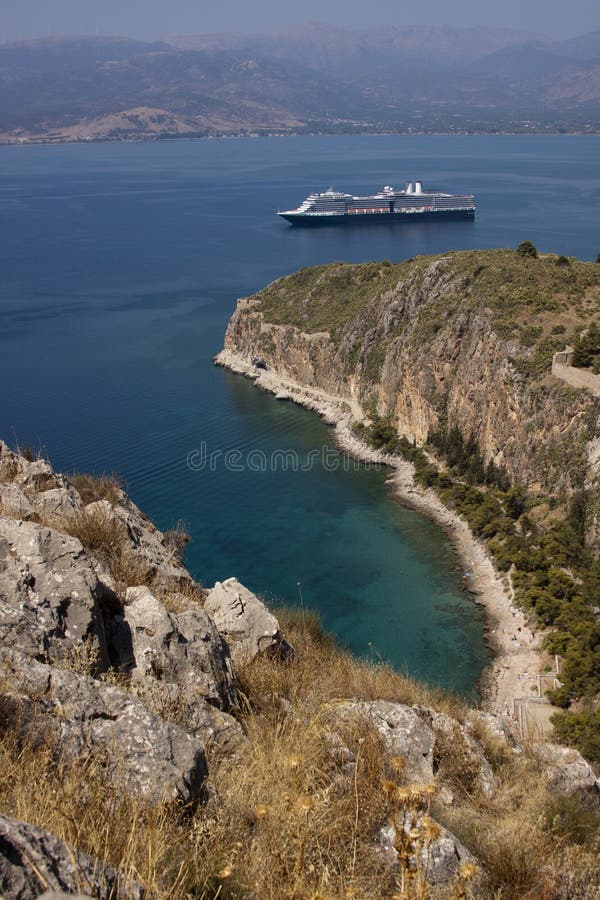 Rocky Water Inlet stock photo. Image of beige, greece - 39606472