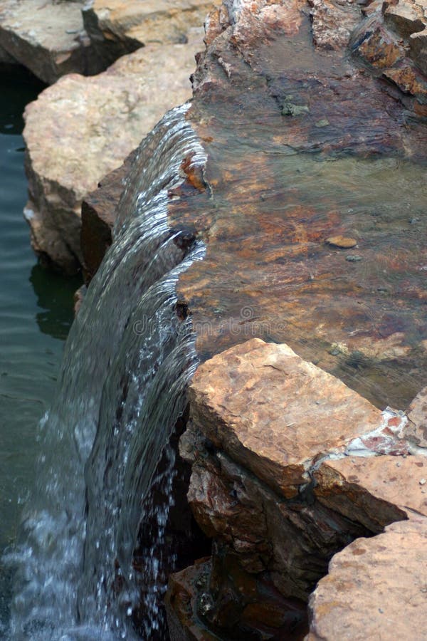Rocky waterfall stock image. Image of creek, river, cascades - 4305845