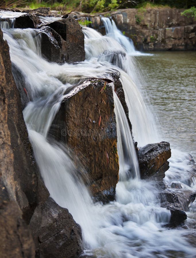 Rocky Waterfall stock image. Image of rock, fresh, river - 30655845