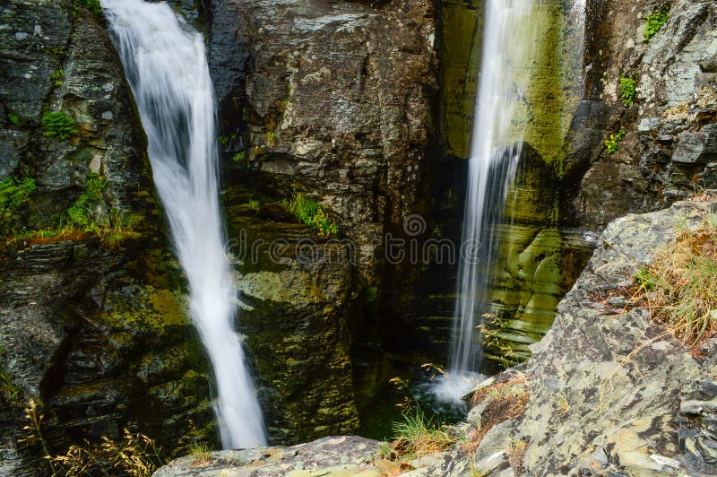 Rocky Waterfall stock image. Image of fall, waterfall - 278877939