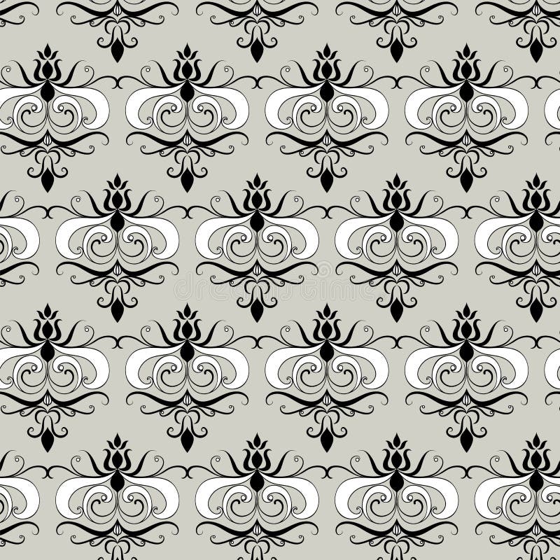 Rococo pattern stock vector. Illustration of decor, design - 37696715