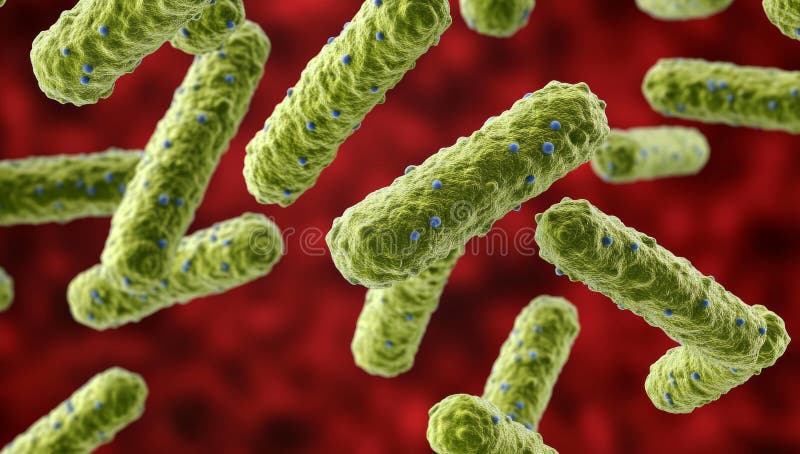 The Rod-shaped Shigella Bacteria Cell, a Pathogen Microorganism, is a ...