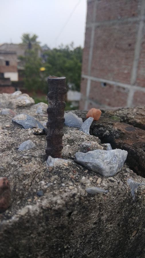 Rod and stone view stock photo. Image of geology, tree - 188864798