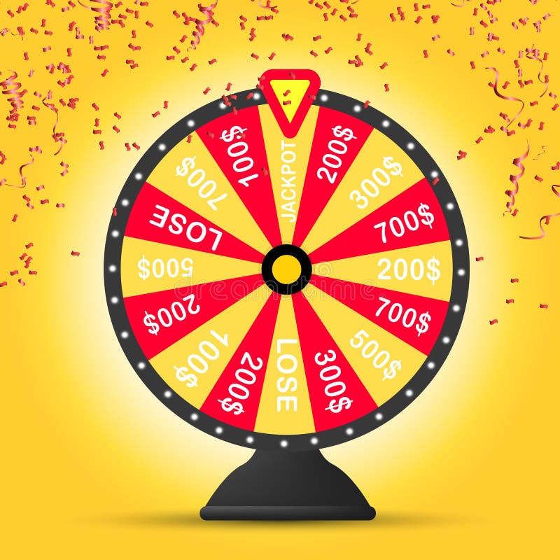 Roda Colorida Da Sorte Ou Da Fortuna Infographic Ilustração do Vetor ...