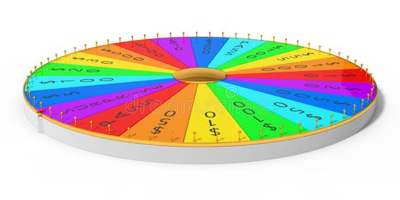 Roda da sorte ilustração stock. Ilustração de brilhante - 84868422