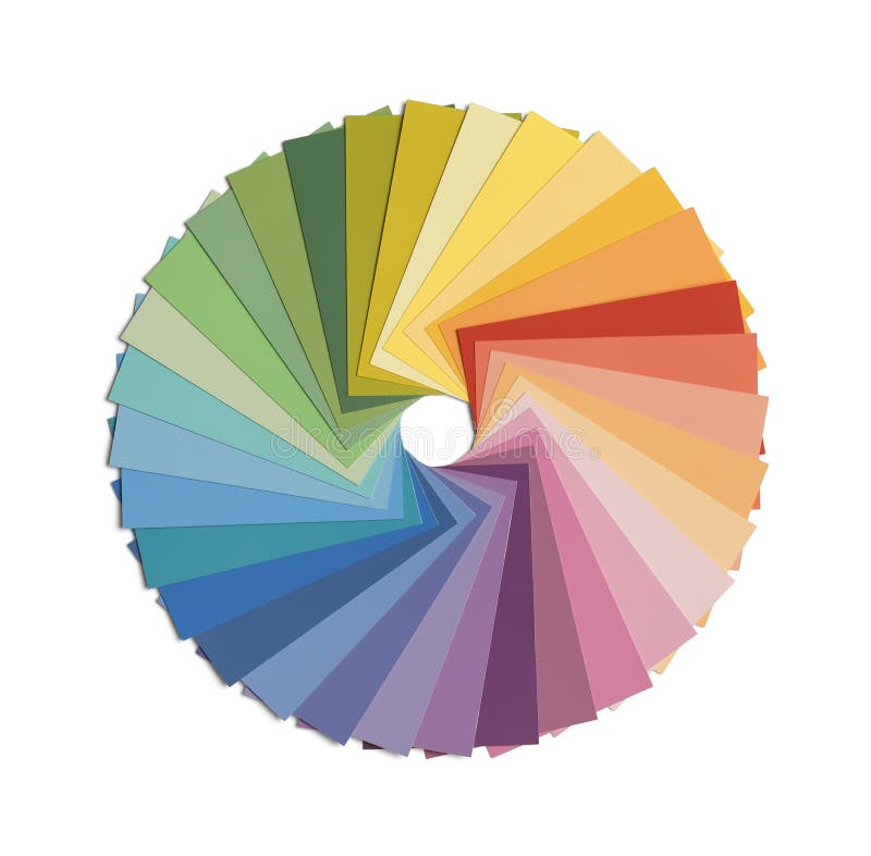 Roda de cor com doze cores ilustração do vetor. Ilustração de turquesa ...