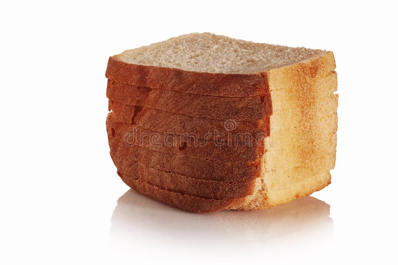 Rodajas de pan de trigo imagen de archivo. Imagen de comer - 244173105