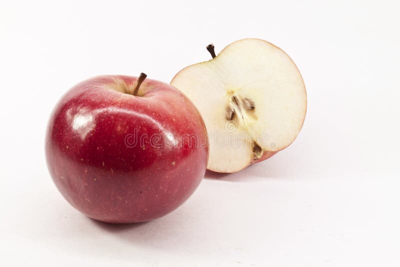 Rode appel stock foto. Image of naughty, dieet, schoon - 17618070
