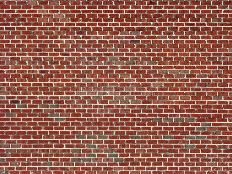 Rode Bakstenen muur stock afbeelding. Image of bouw, decoratief - 61189685