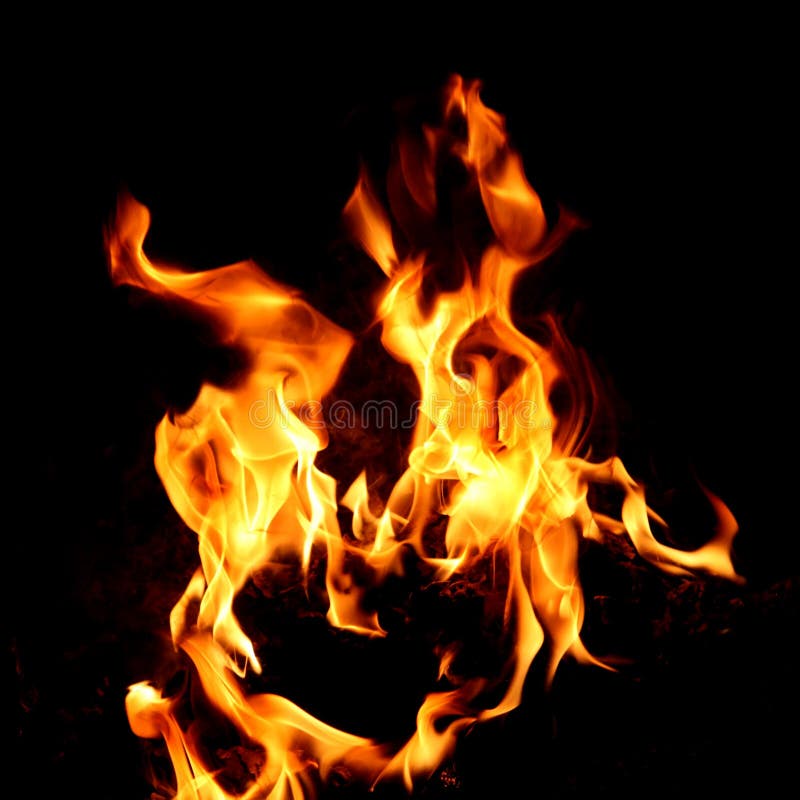 Rood Vuur en Vlam stock foto. Image of woest, sinaasappel - 37906156