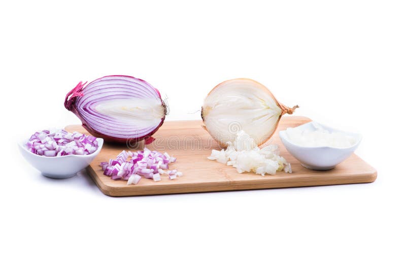 Rode en witte ui stock foto. Image of bijtend, wortel - 109842906