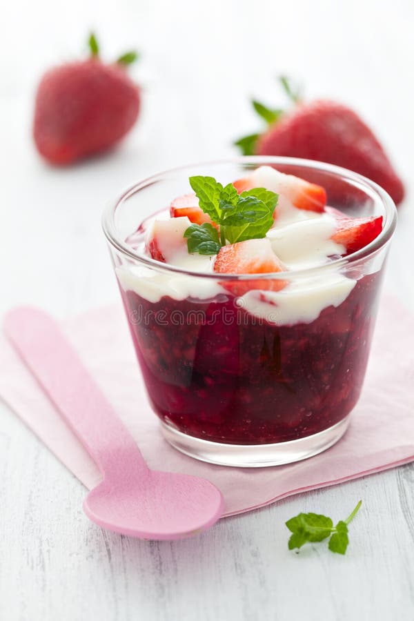 Rode gelei stock foto. Image of vrucht, voeding, gastronomisch - 30302986