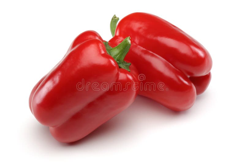 Rode Groene paprika's stock foto. Image of groen, klok - 38511146