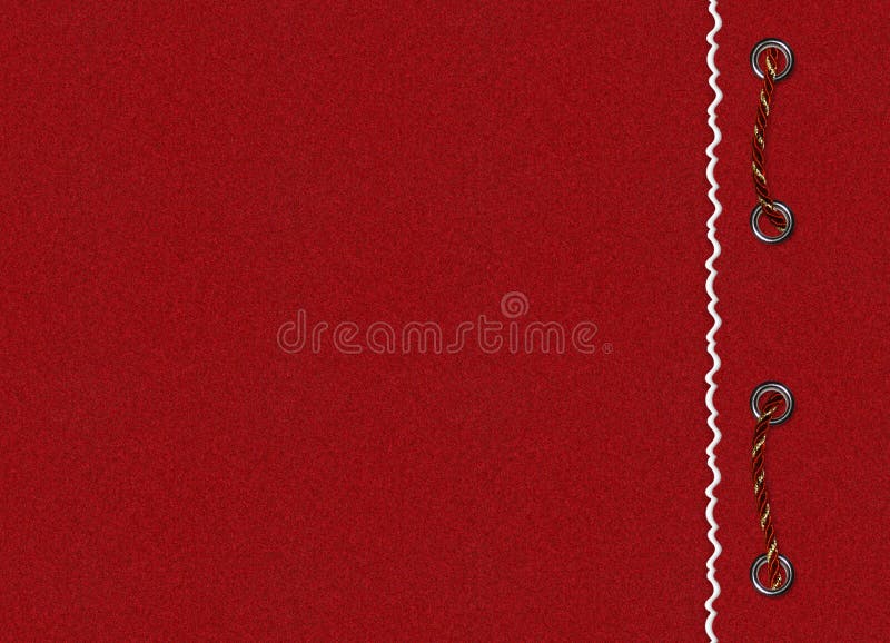 Rode kaart met vlecht stock afbeelding. Image of canvas - 12253709