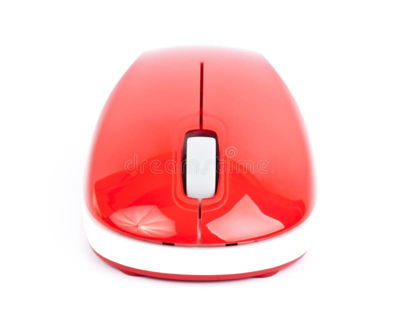 Hartvormige computermuis stock foto. Image of bureau - 17877000