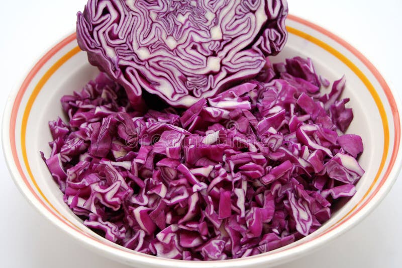 Rode kool stock afbeelding. Image of koken, maaltijd, dieet - 6382421