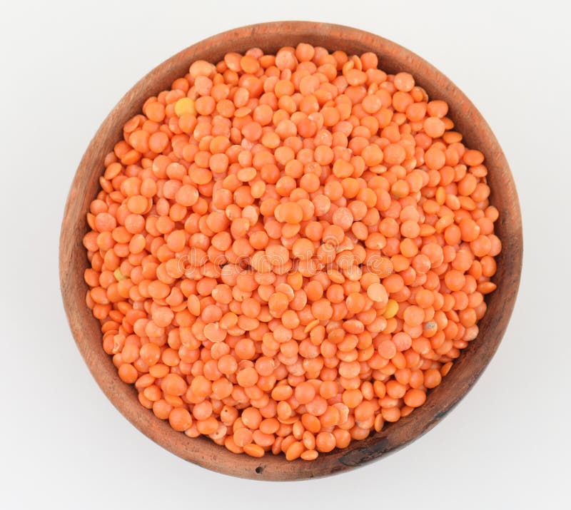 Rode Linzen stock foto. Image of koken, korrel, voedzaam - 94226838