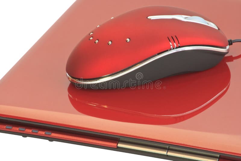 Rode muis stock foto. Image of gloeien, licht, achtergronden - 12654948