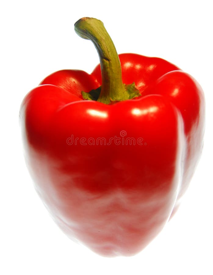 Rode paprika stock foto. Image of plantaardig, voedsel - 7372746