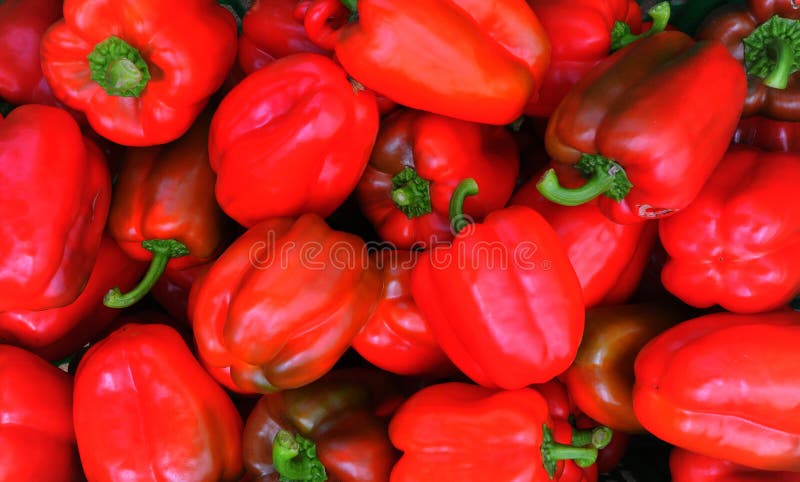 Rode Paprika, Kokende Grondstof Stock Afbeelding - Image of bulgaars ...