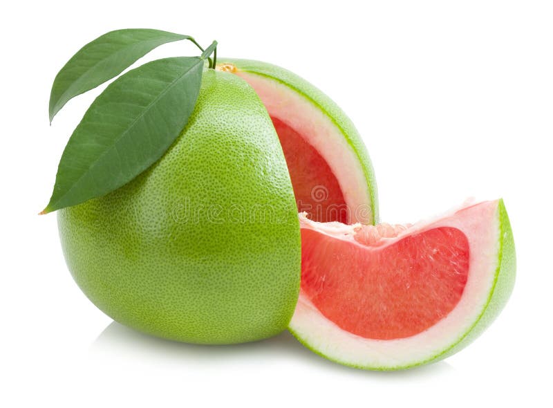 Rode pompelmoes stock afbeelding. Image of geïsoleerd - 17857231