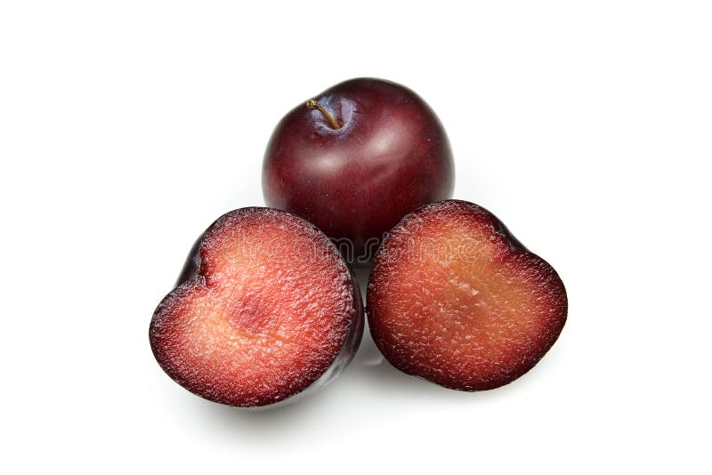 Rode pruimen stock foto. Image of recept, voedsel, rood - 53986