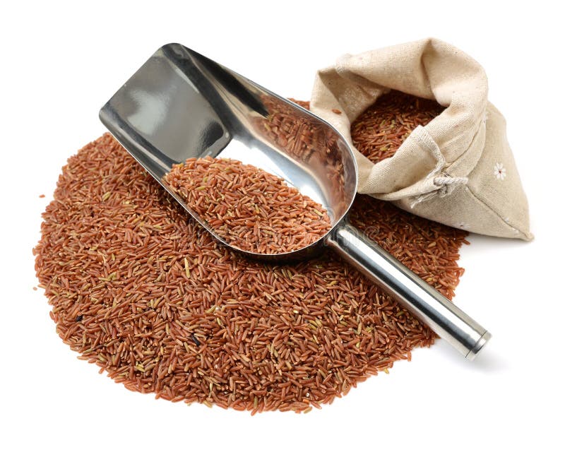 Rode rijst stock foto. Image of korrel, maaltijd, chinees - 104985166