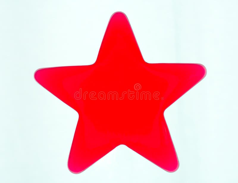 Rode ster stock foto. Image of binnenlands, decor, glas - 3816960