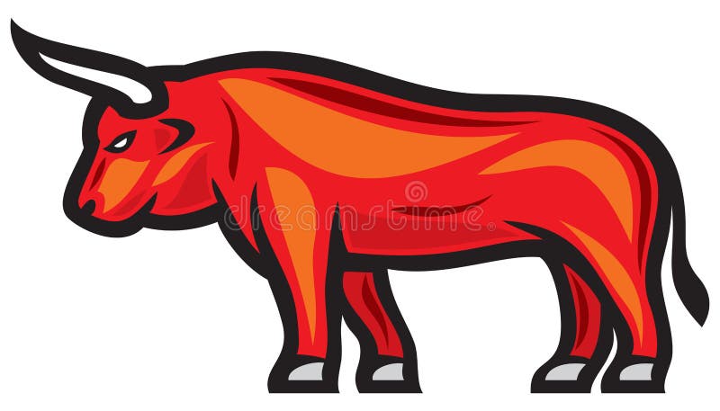 Rode stier vector illustratie. Illustratie bestaande uit sterk - 26821245