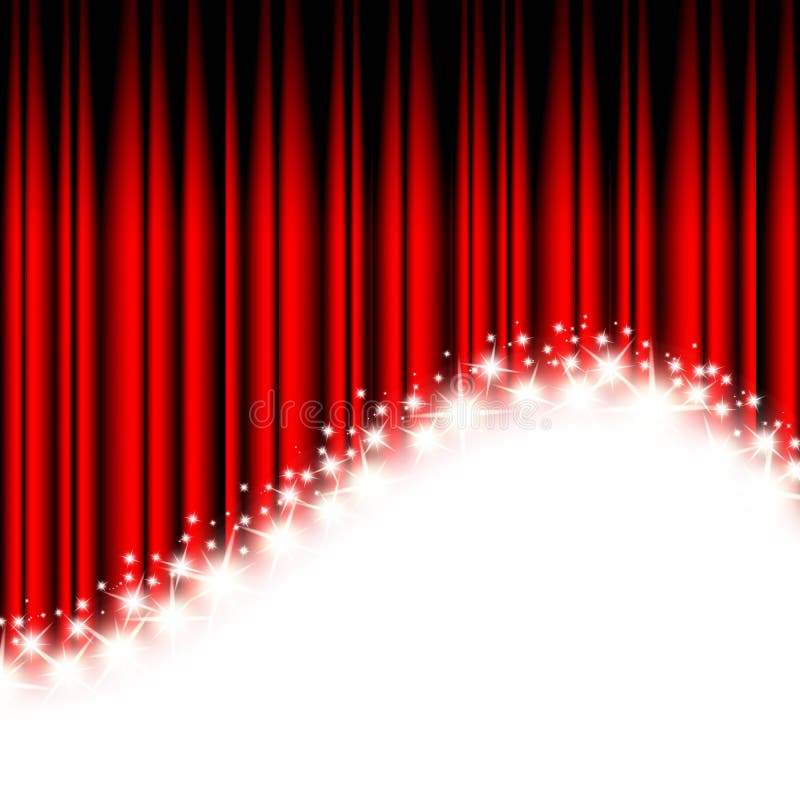 Rode strepen en sterren stock illustratie. Illustration of straal ...