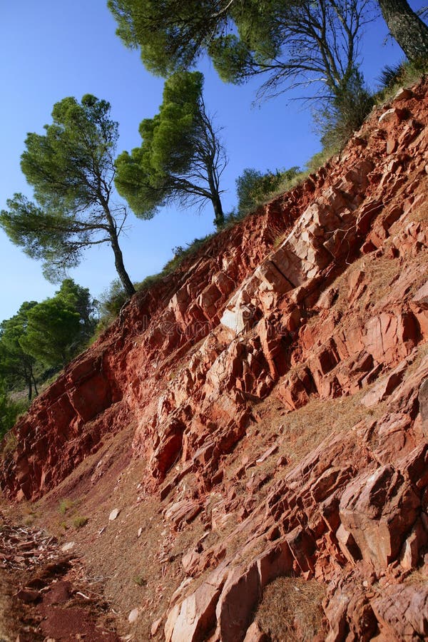Deforestation and erosion stock image. Image of deforestation - 23448657
