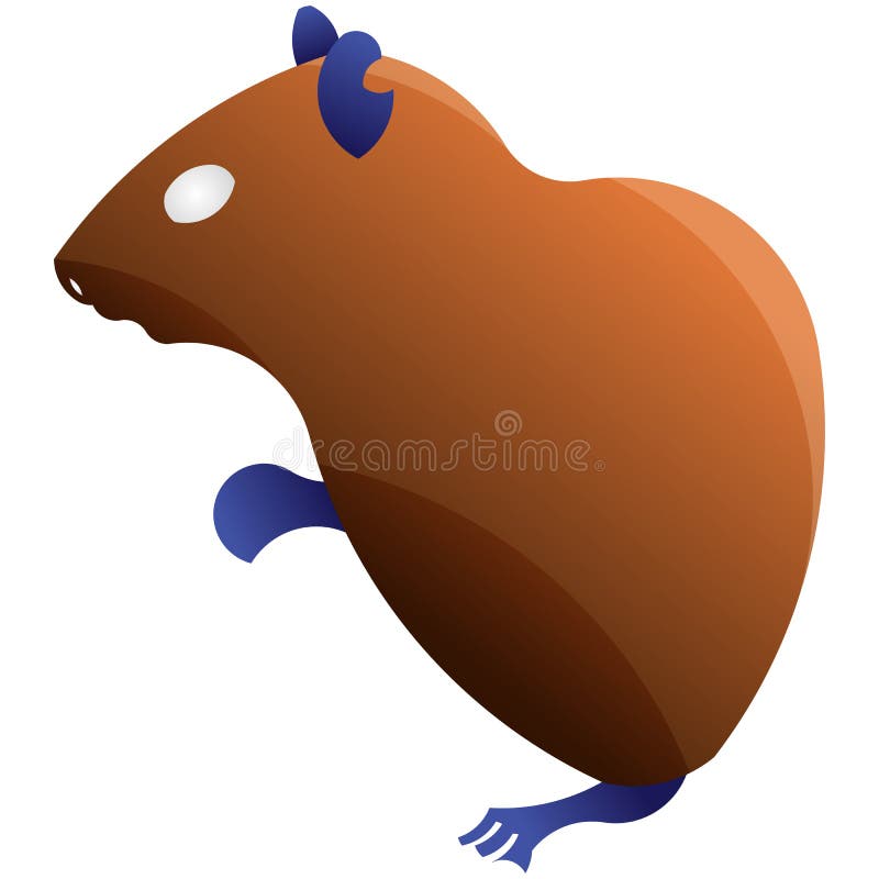 Rodent Animal Logo stock vector. Illustration of icon - 99909069