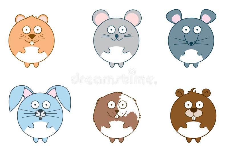 Pets Icons stock vector. Illustration of iguana, ferret - 15554769