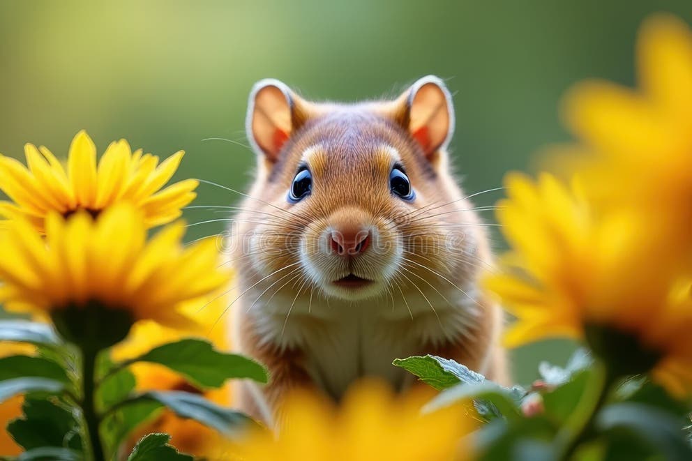 Rodents Exploration stock illustration. Illustration of flowery - 377438980