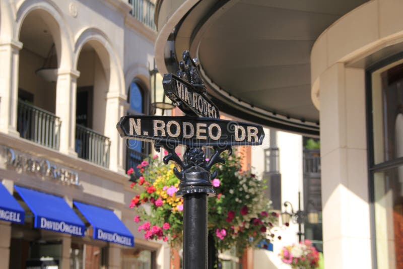 Rodeo Drive editorial photography. Image of travel, hills - 54165162