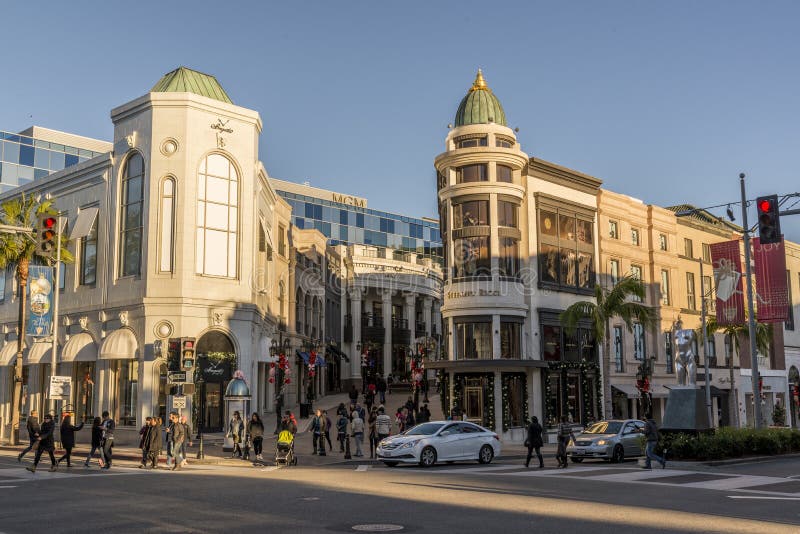 Rodeo drive editorial stock image. Image of actors, class - 65470869