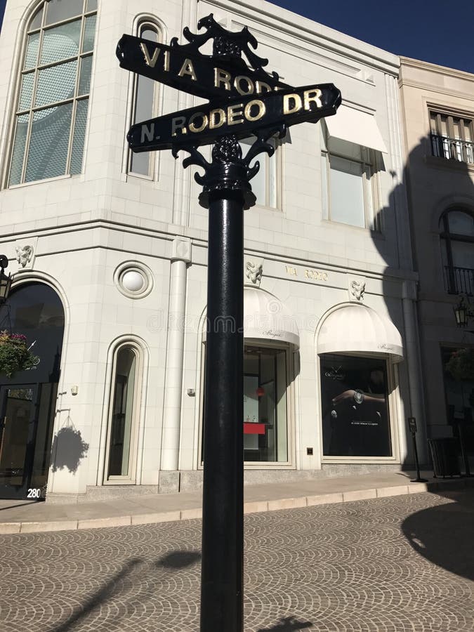 Rodeo Drive editorial photo. Image of beverly, rodeo - 96492081