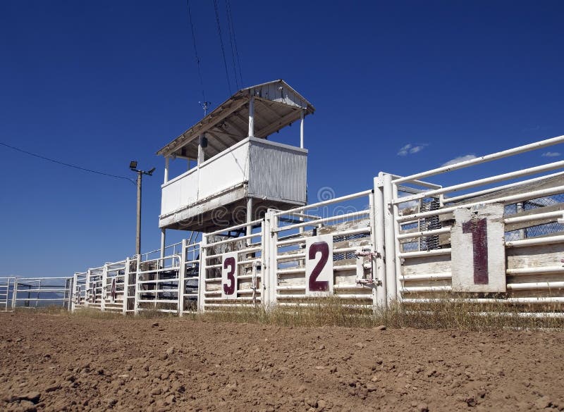 American West Rodeo Cowboy Hat and Lasso on Fence Stock Image - Image ...