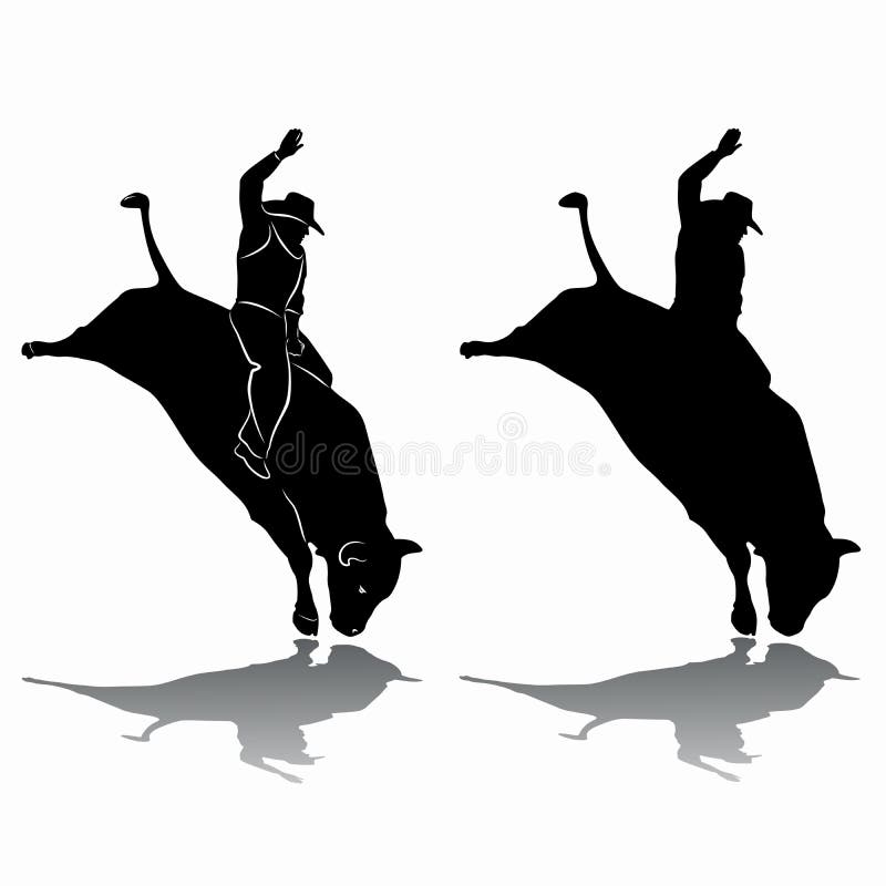 Rodeo Black White Stock Illustrations – 6,861 Rodeo Black White Stock ...