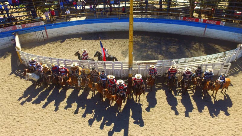 Rodeo chileno foto de archivo editorial. Imagen de chileno - 30062233